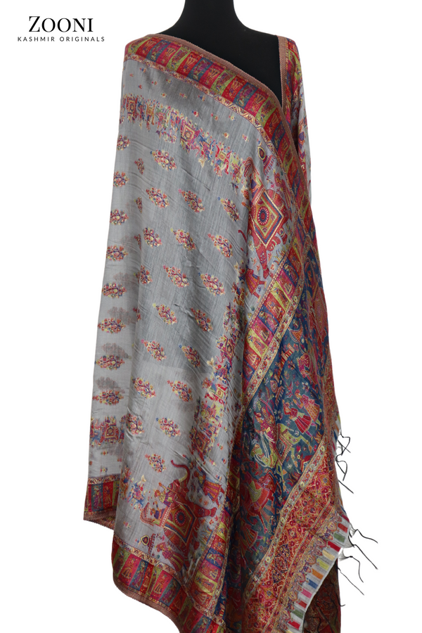 Plain Pashmina Shawls | Zooni | Kashmir Originals