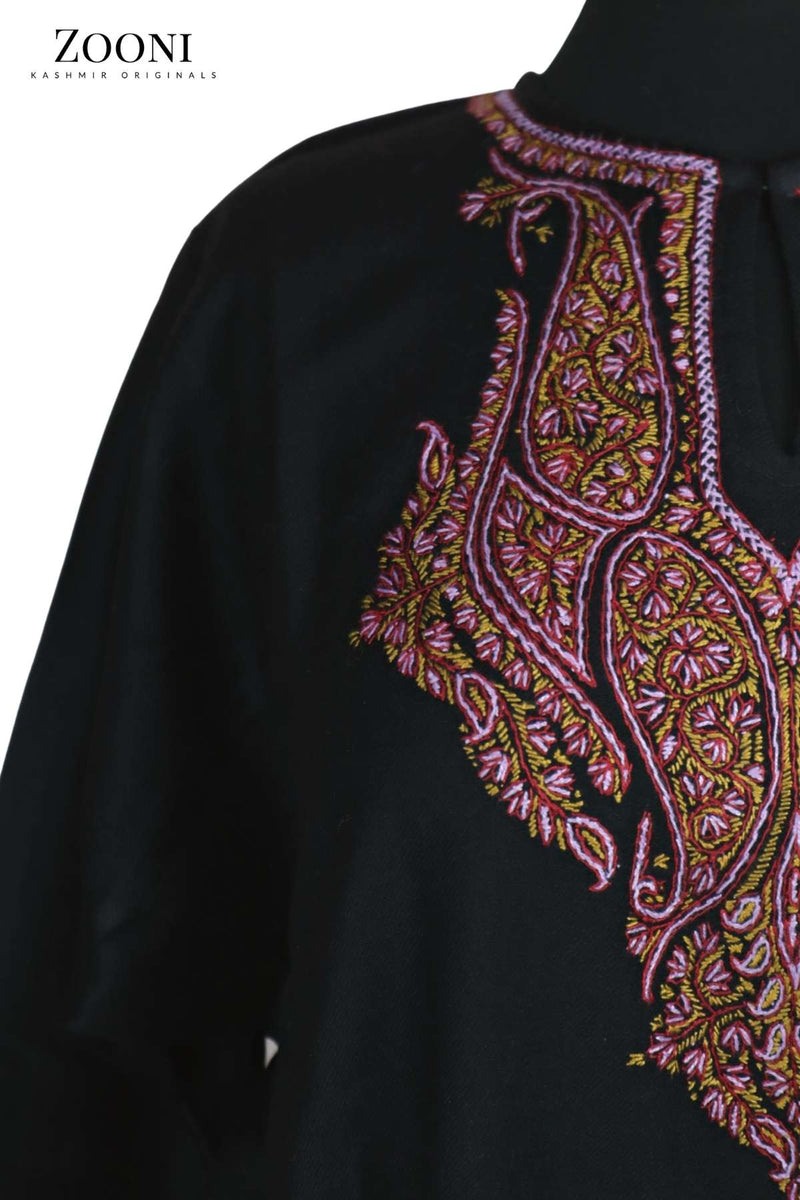 Woolen Embroidered Kashmiri Pheran/Feran/Phiran (Freesize) – Zooni ...